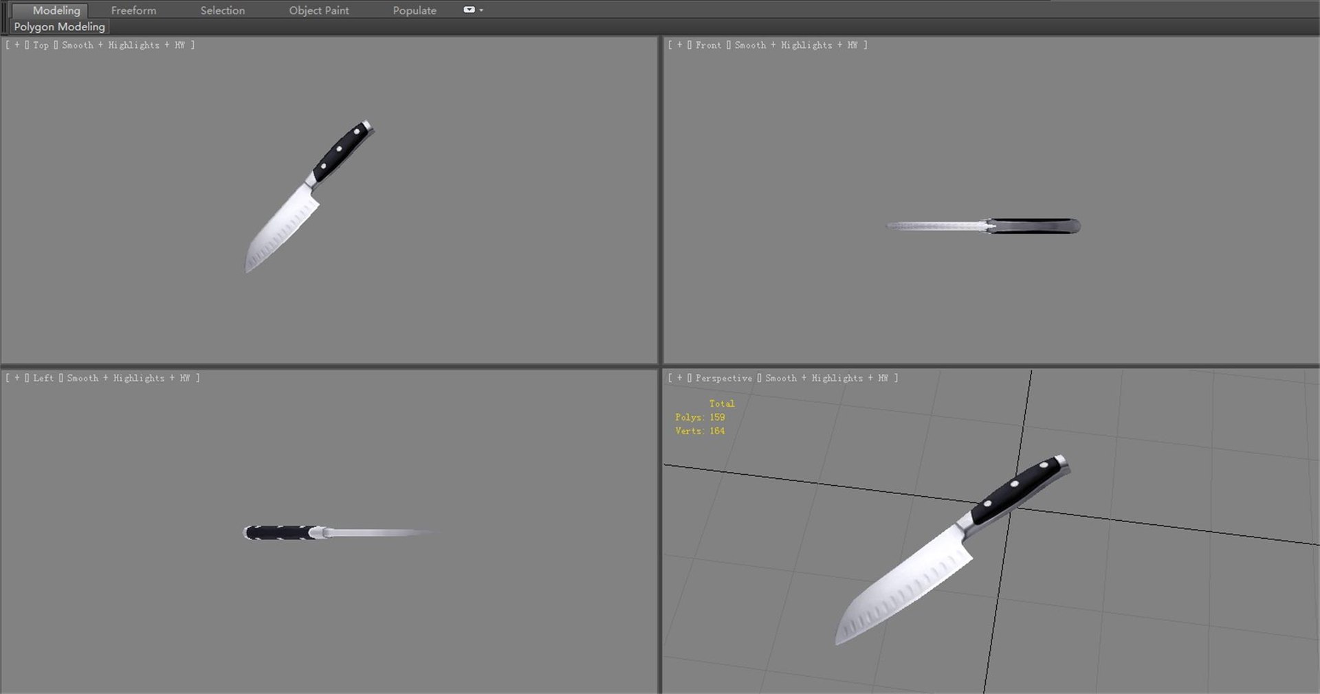 Cartoon Fruit Knife 3D - TurboSquid 2109989