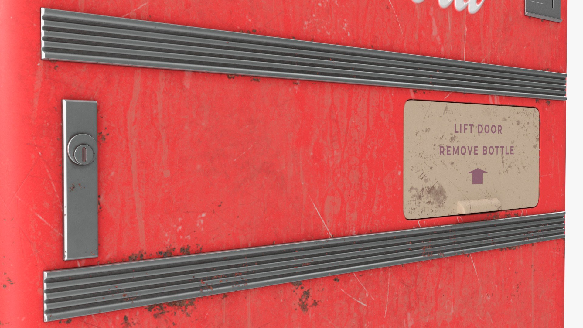Coca Cola Retro Vending Machine Old 3D model - TurboSquid 2127795