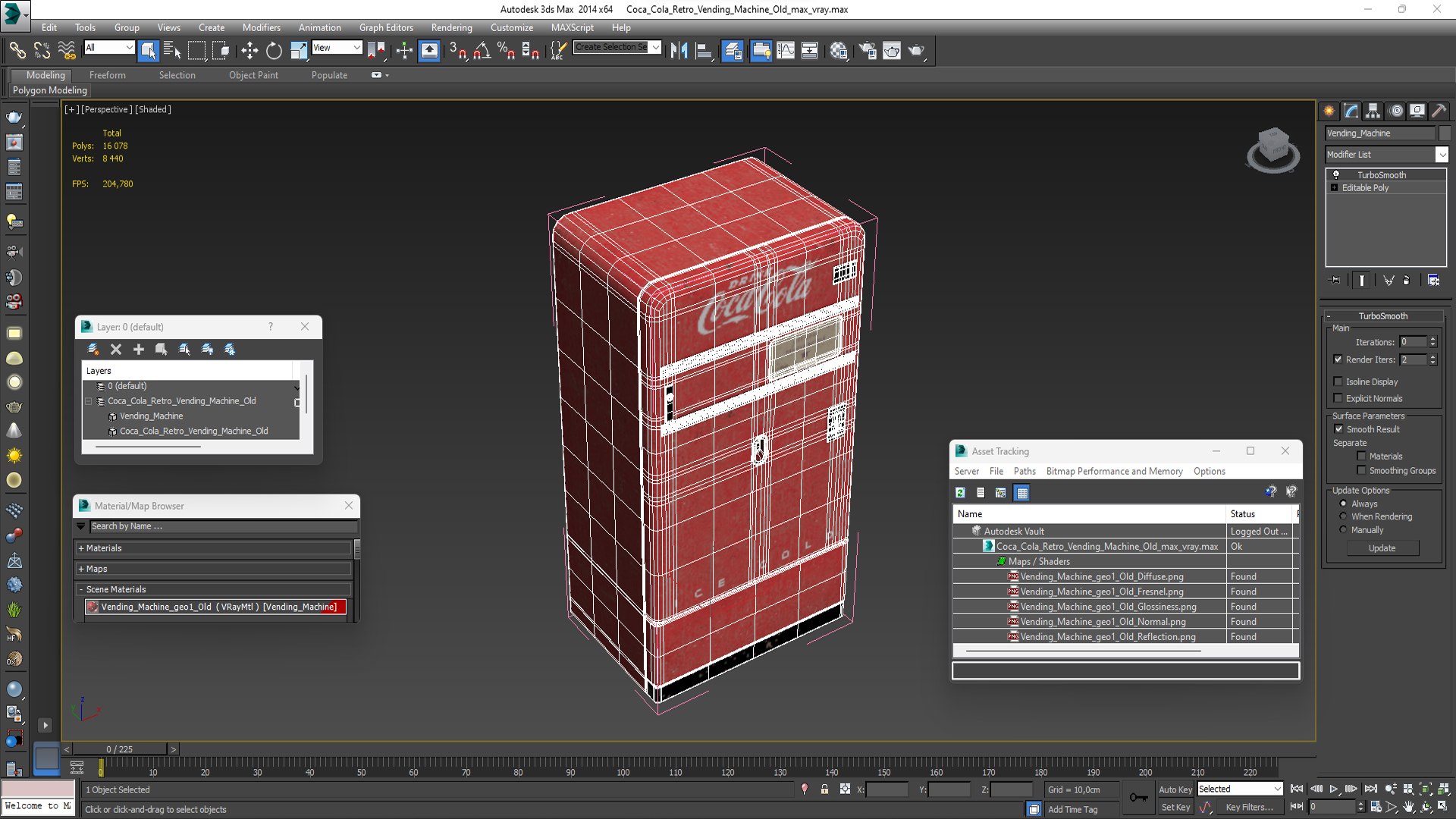 Coca Cola Retro Vending Machine Old 3D Model - TurboSquid 2127795