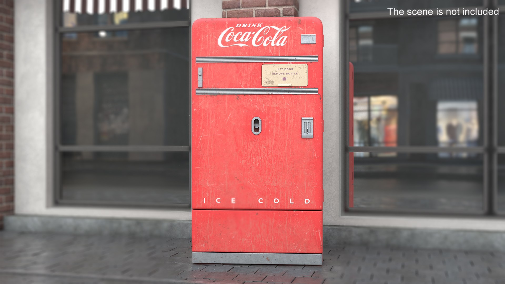 Coca Cola Retro Vending Machine Old 3D Model - TurboSquid 2127795