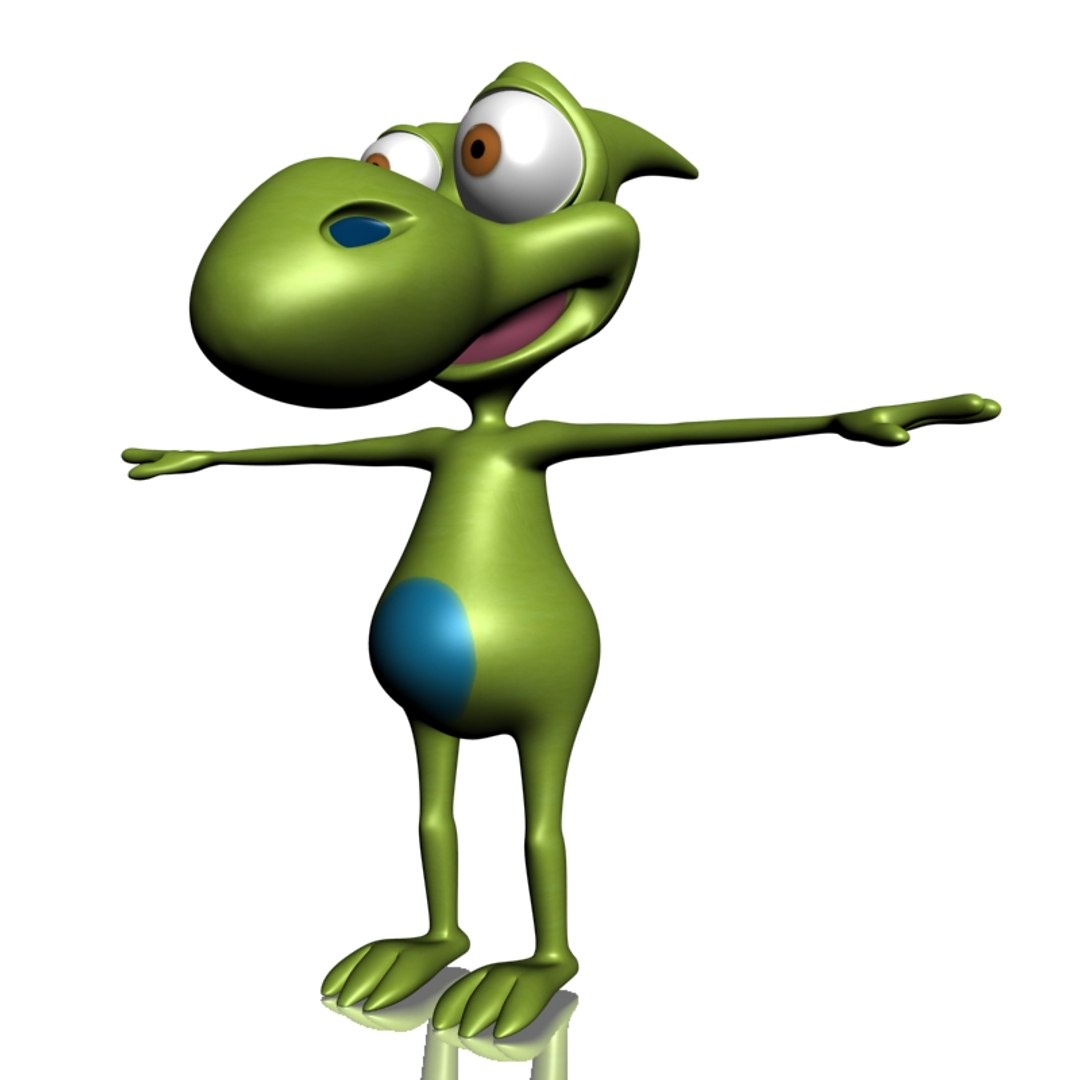 3d Model Dinko Rigged