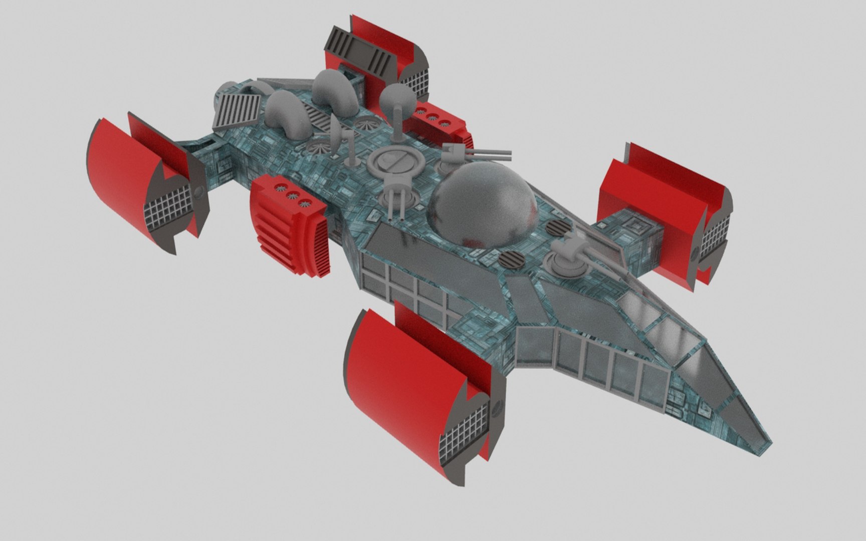 Space - T Spaceship 3D model - TurboSquid 1811806