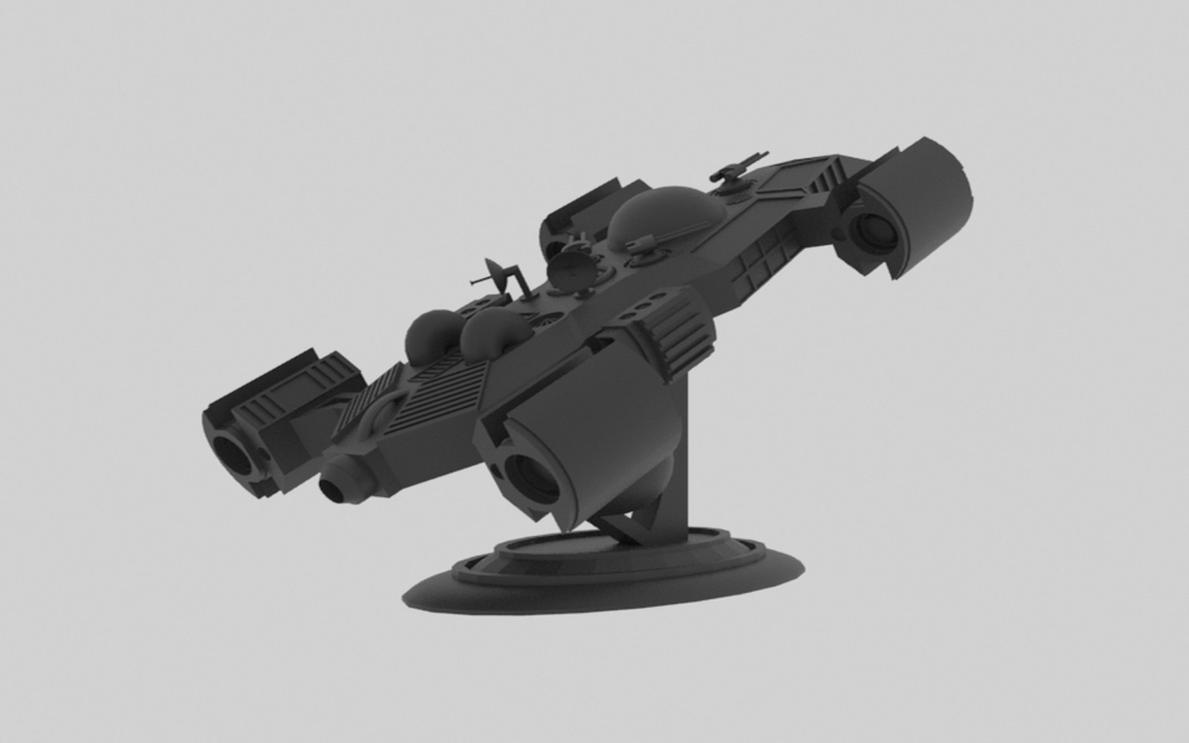 Space - T Spaceship 3D model - TurboSquid 1811806