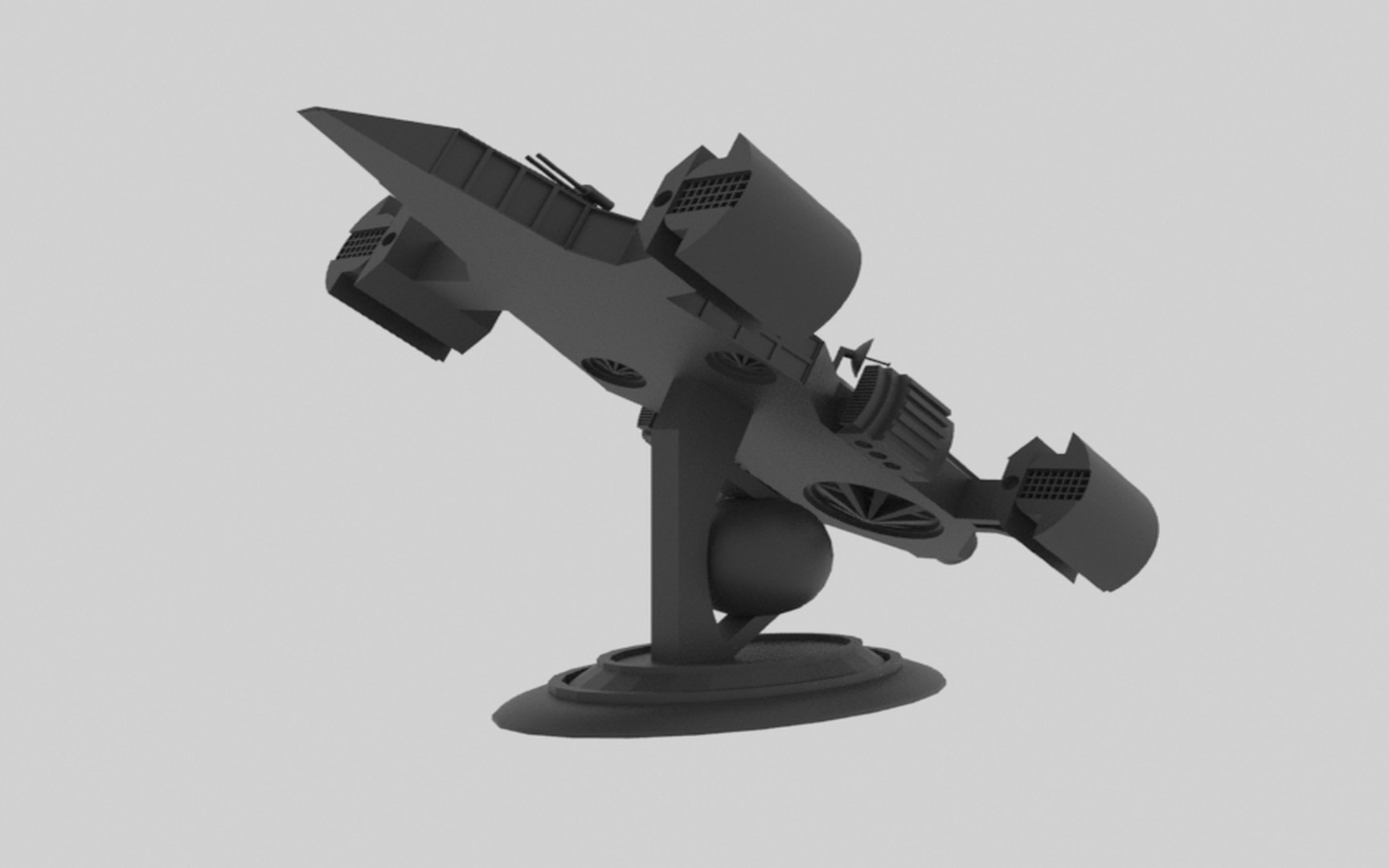 Space - T Spaceship 3D model - TurboSquid 1811806