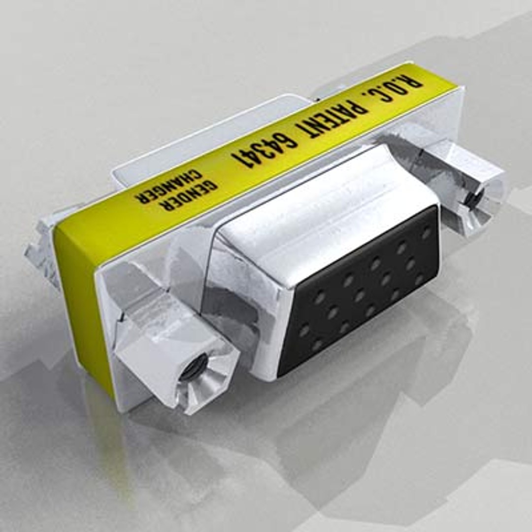 3d Connector D-sub Changer Model