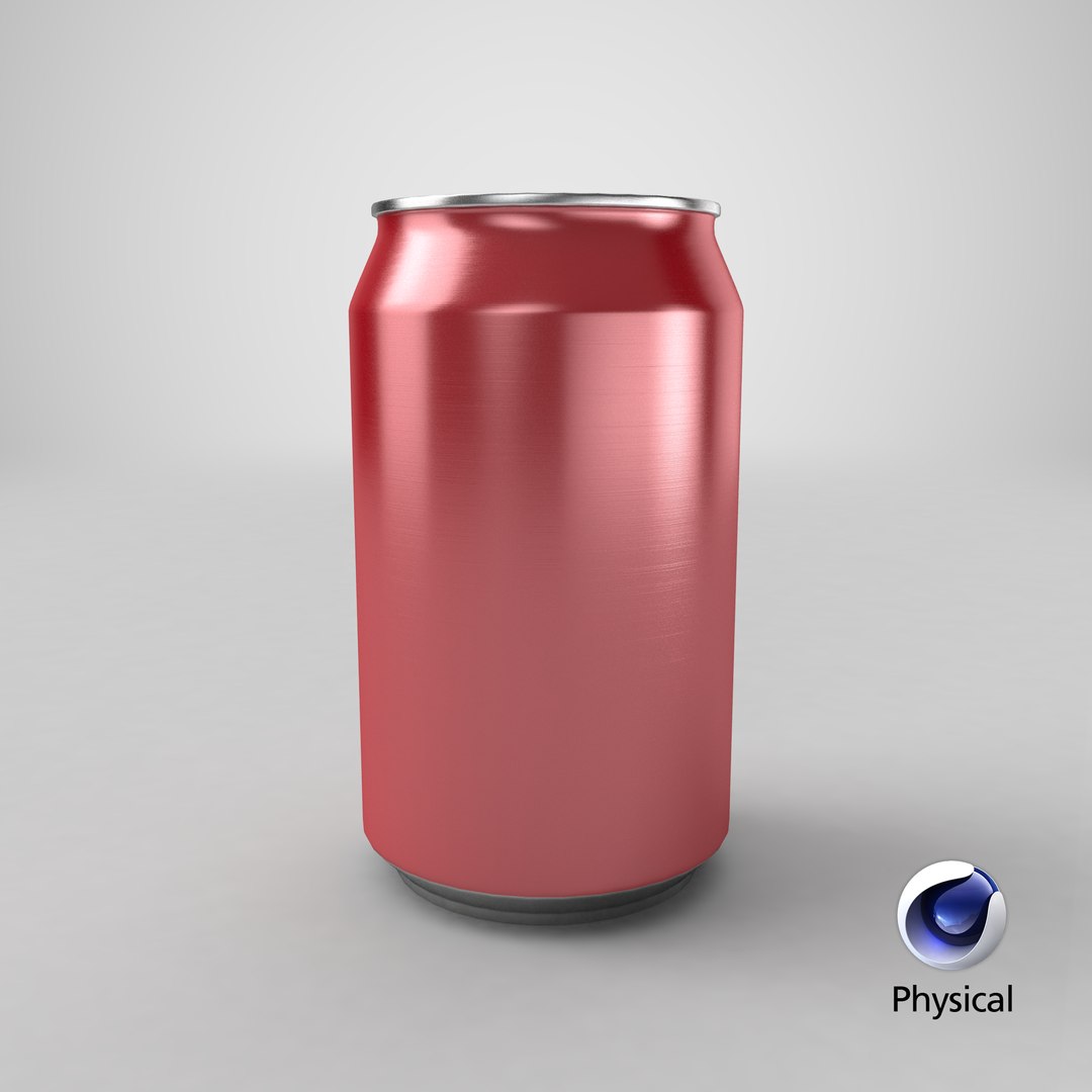 Beverage Can 330 Ml Red 3D Model - TurboSquid 1957843