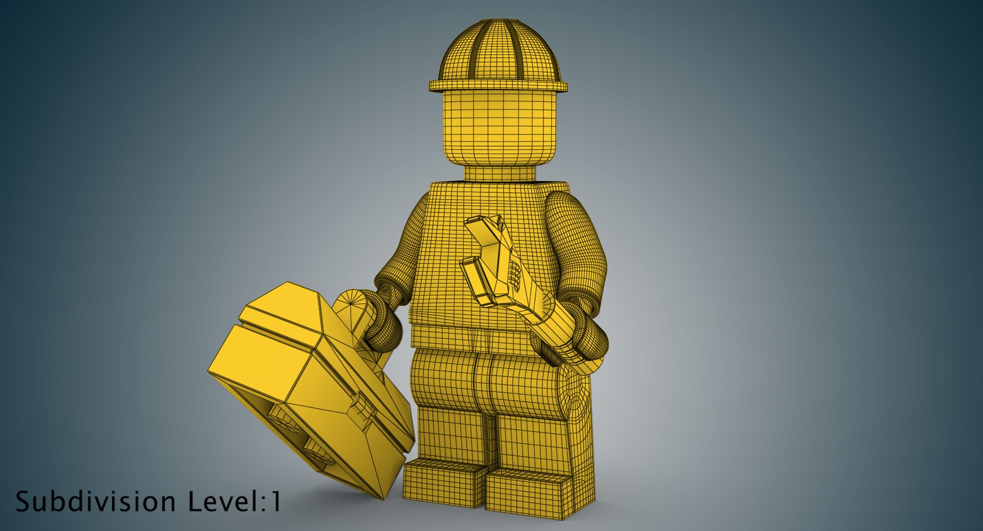 3D model lego engineer - rigged - TurboSquid 1423608