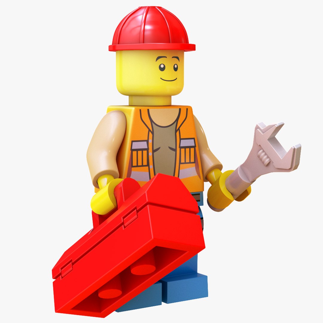 3D Model Lego Engineer - Rigged - TurboSquid 1423608