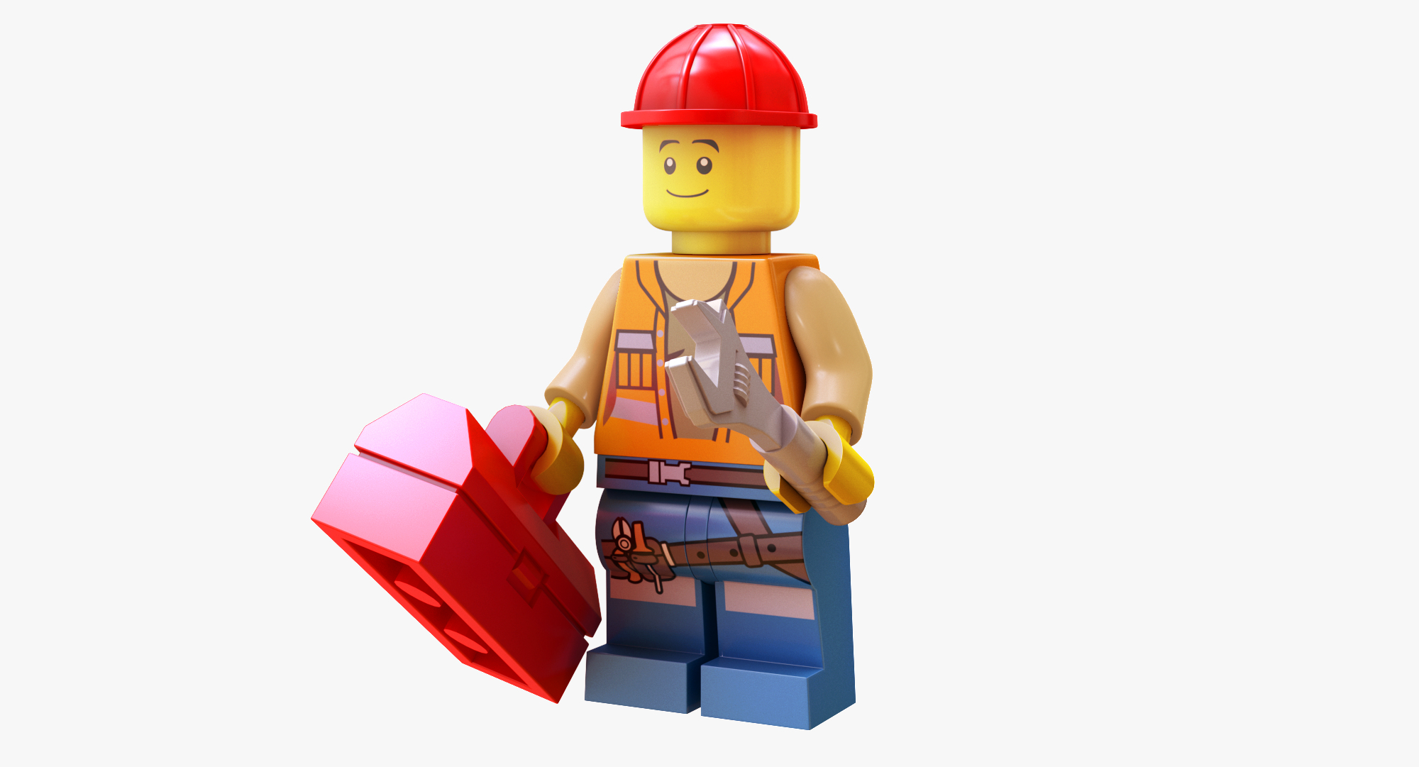 modelo 3d Ingeniero Lego - Aparejado - TurboSquid 1423608