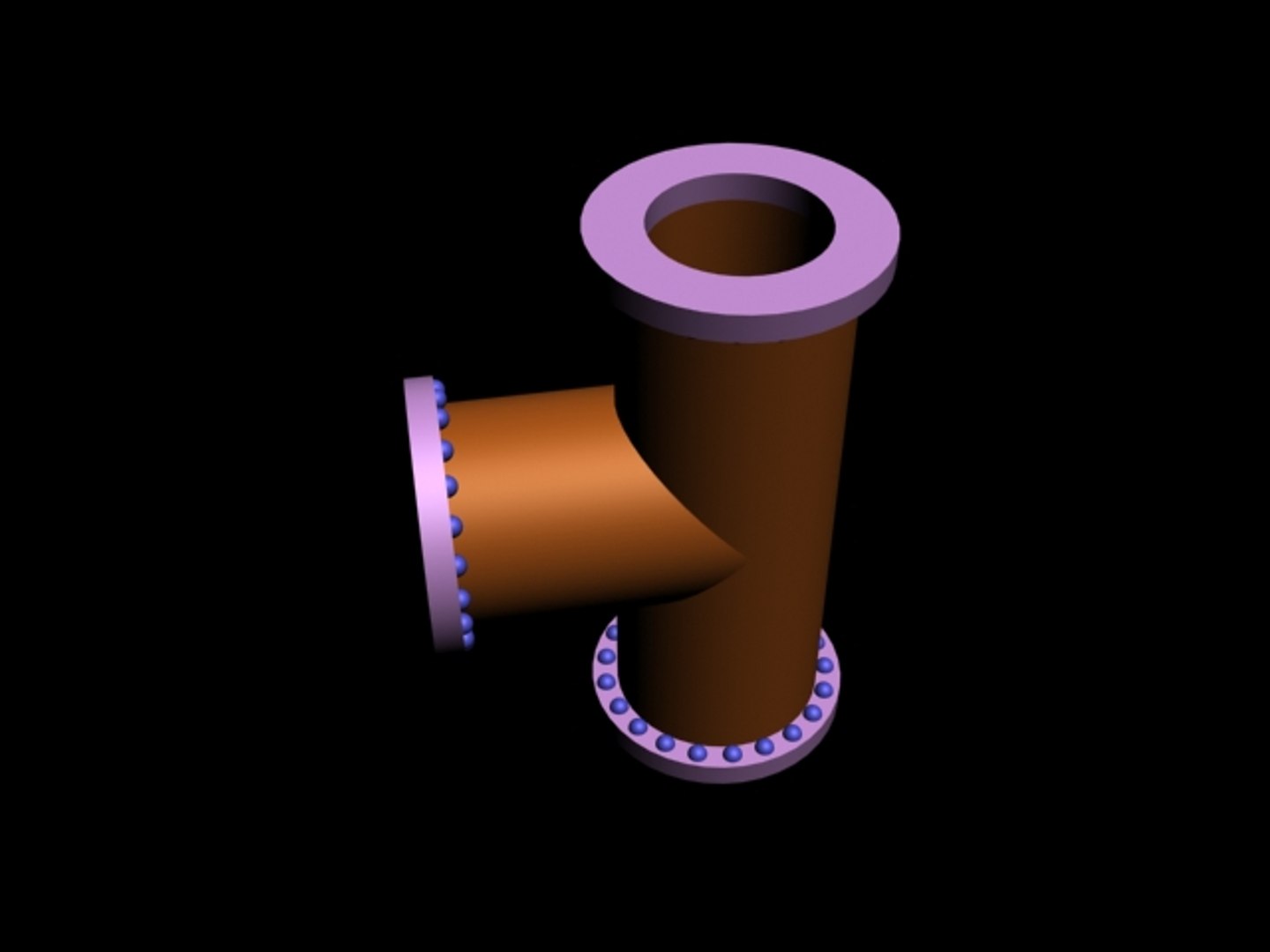 3d Kit Industrial Pipeline Pipe Model