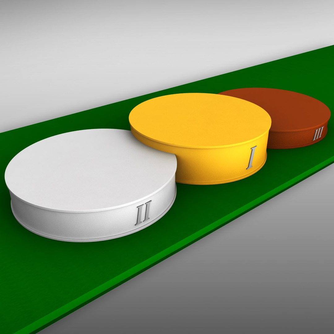 3d Model Pack Sport Podium
