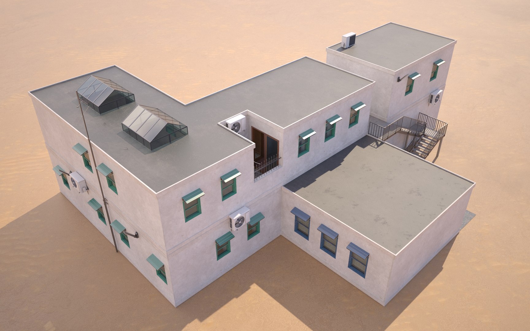 3d model motel