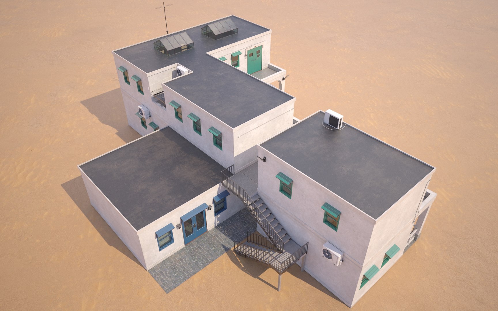 3d model motel