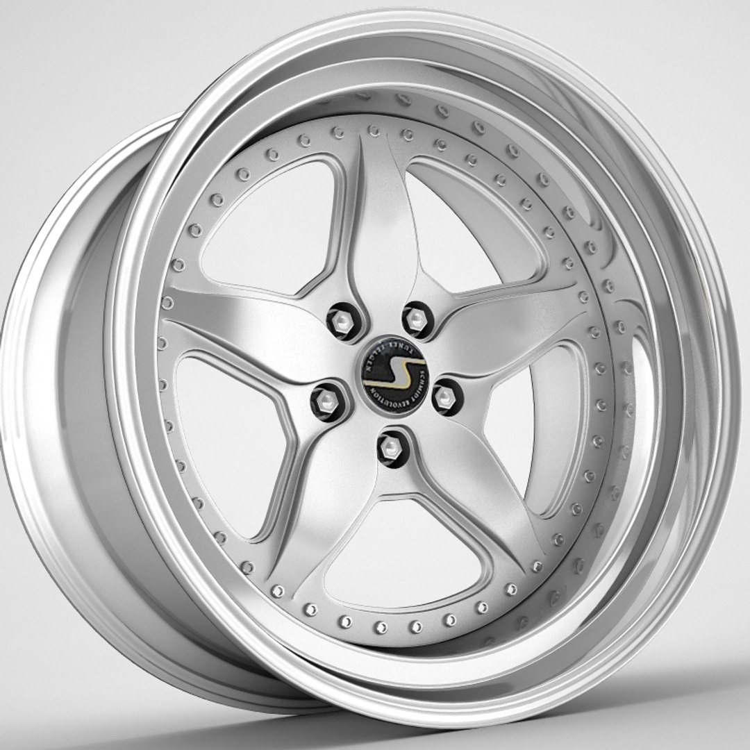 Schmidt Wheel Rims 2 3d Model