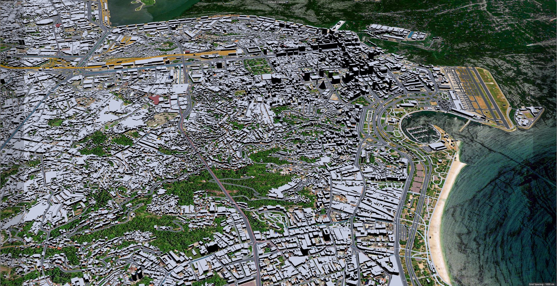 3D Rio De Janeiro Downtown Brazil Model - TurboSquid 1927271
