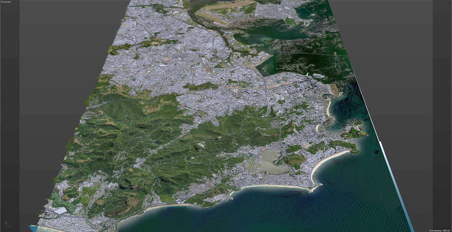 3D Rio De Janeiro Downtown Brazil Model - TurboSquid 1927271