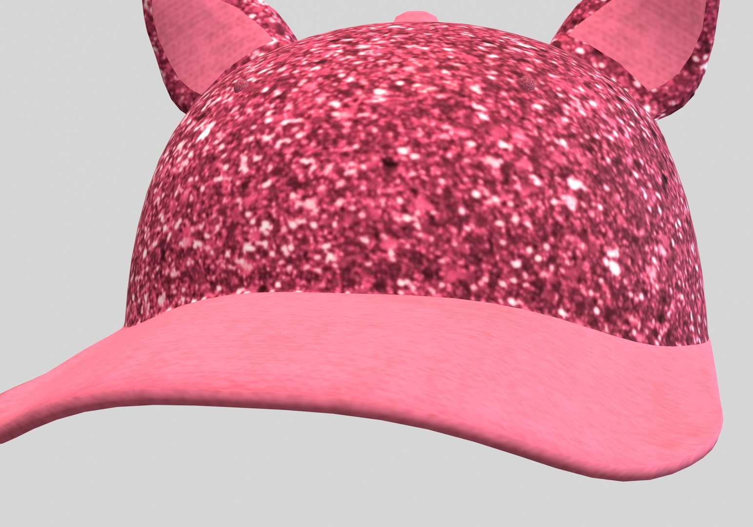 3D Lovely Pink Cap Model - TurboSquid 1893213