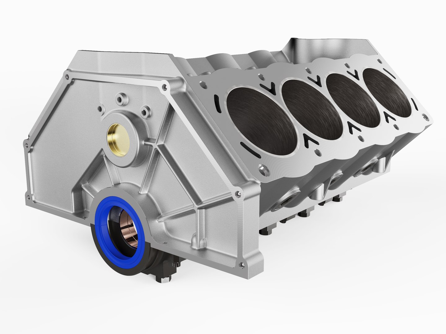 3D engine block model - TurboSquid 1528886