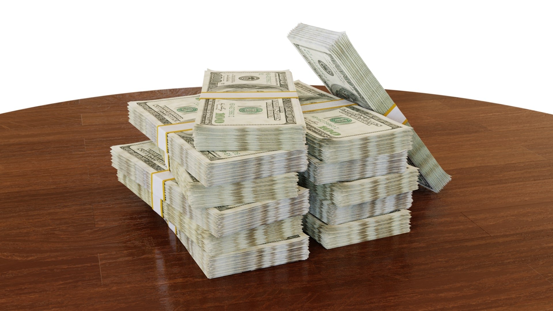 Money Stack - Modelled Model - TurboSquid 1707810