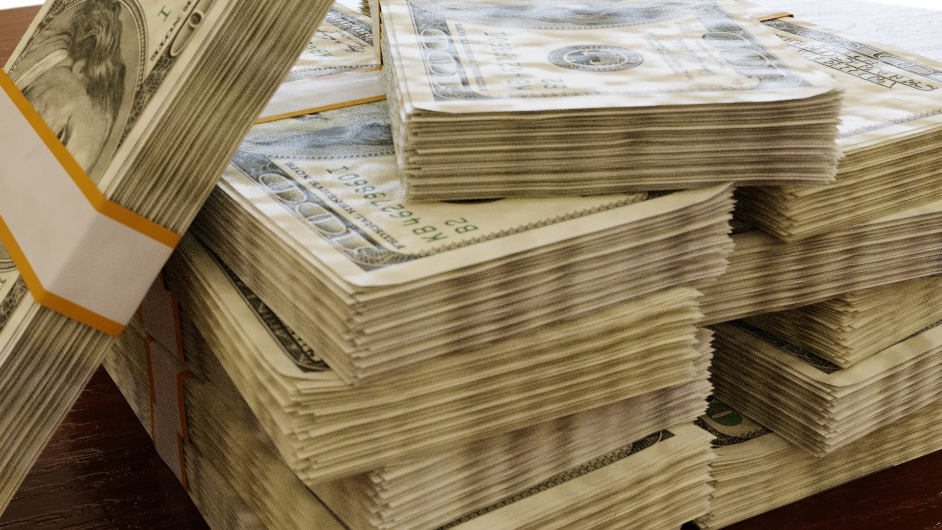 Money Stack - Modelled Model - TurboSquid 1707810
