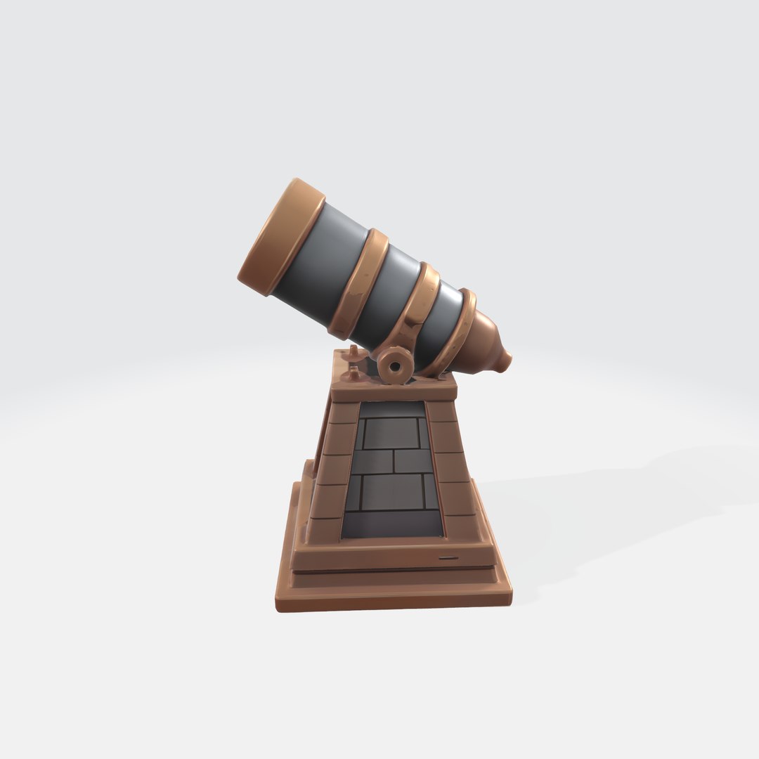Epic Fantasy Tower Defense Mortar 3D Model - TurboSquid 2377965
