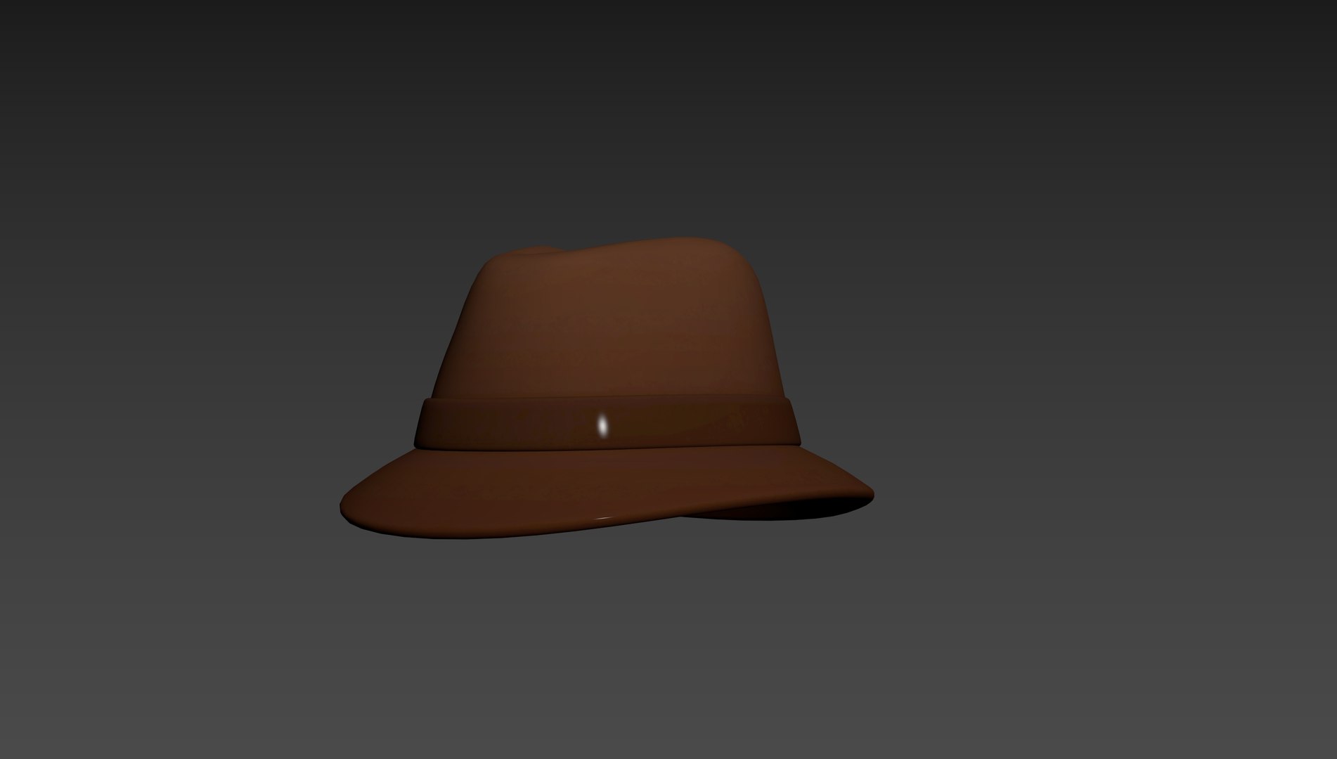 Fedora Hat 3D model - TurboSquid 1998224
