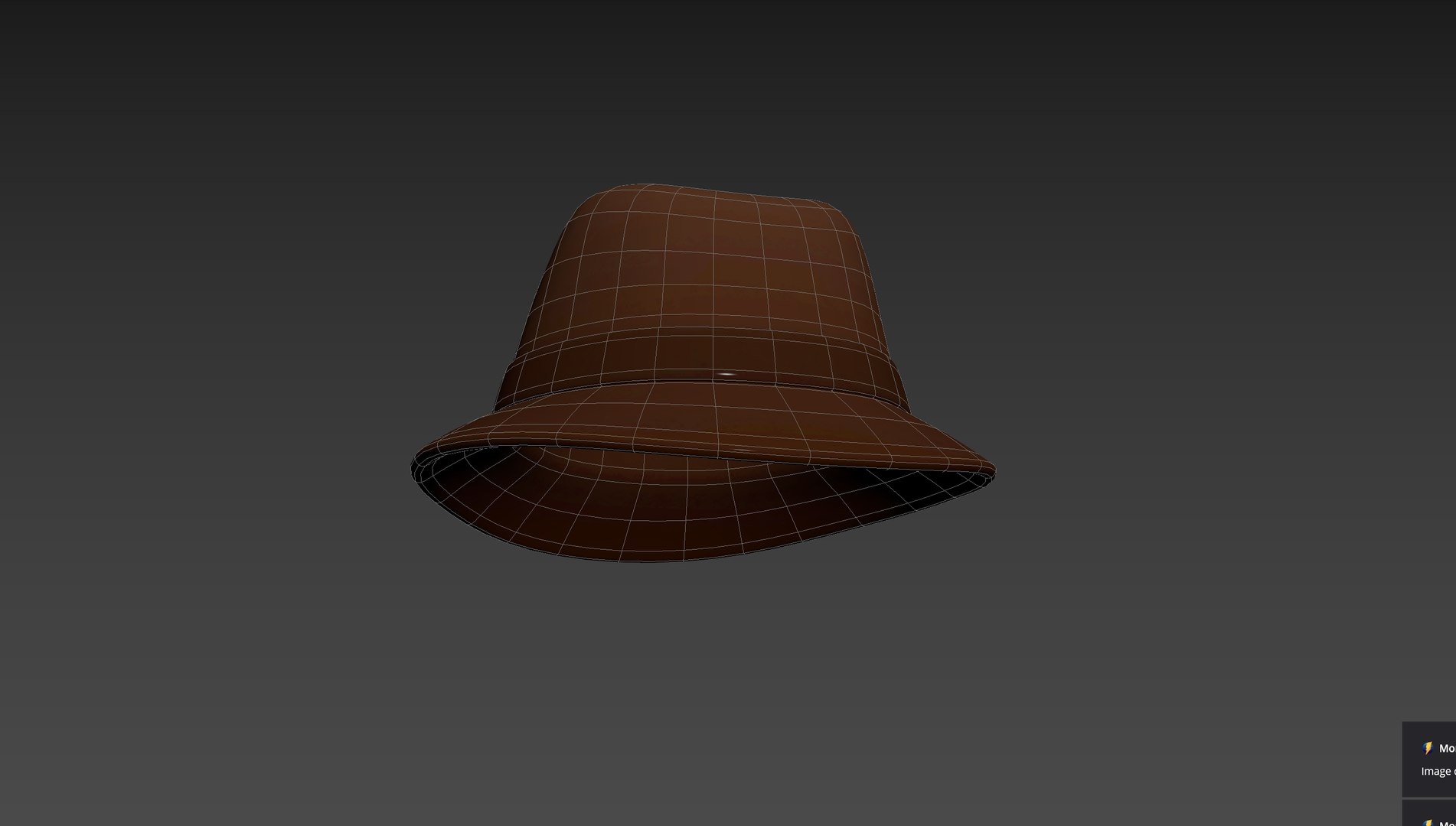 Fedora Hat 3D model - TurboSquid 1998224