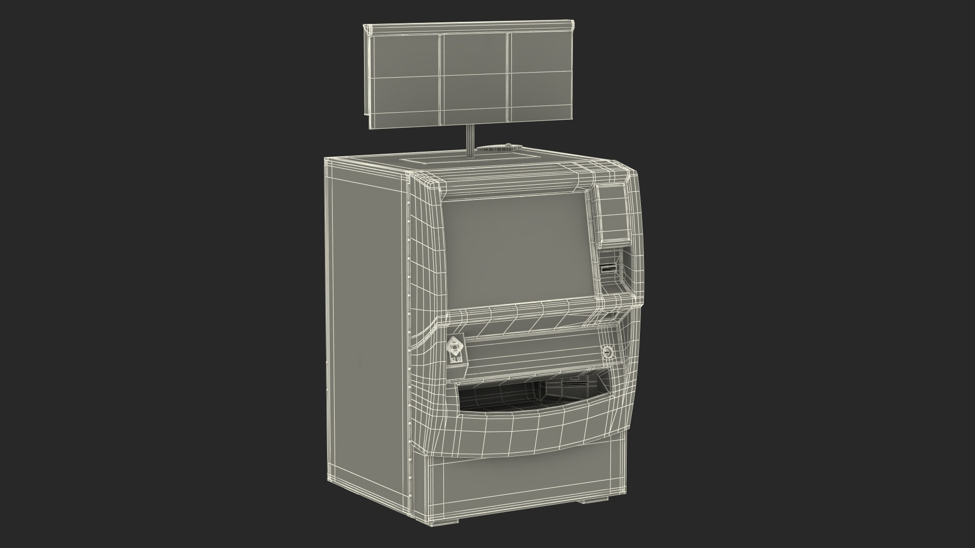 3D Calottery Lottery Machine - TurboSquid 2041080