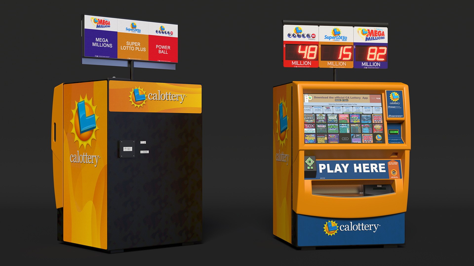 3D Calottery Lottery Machine - TurboSquid 2041080