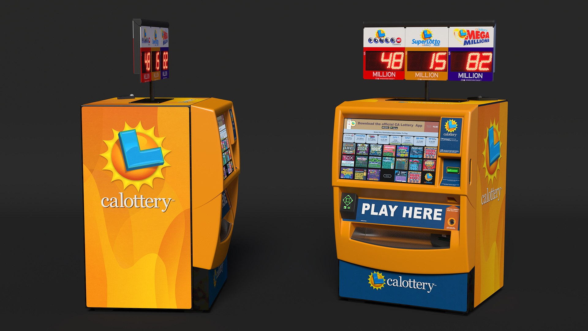 3D Calottery Lottery Machine - TurboSquid 2041080