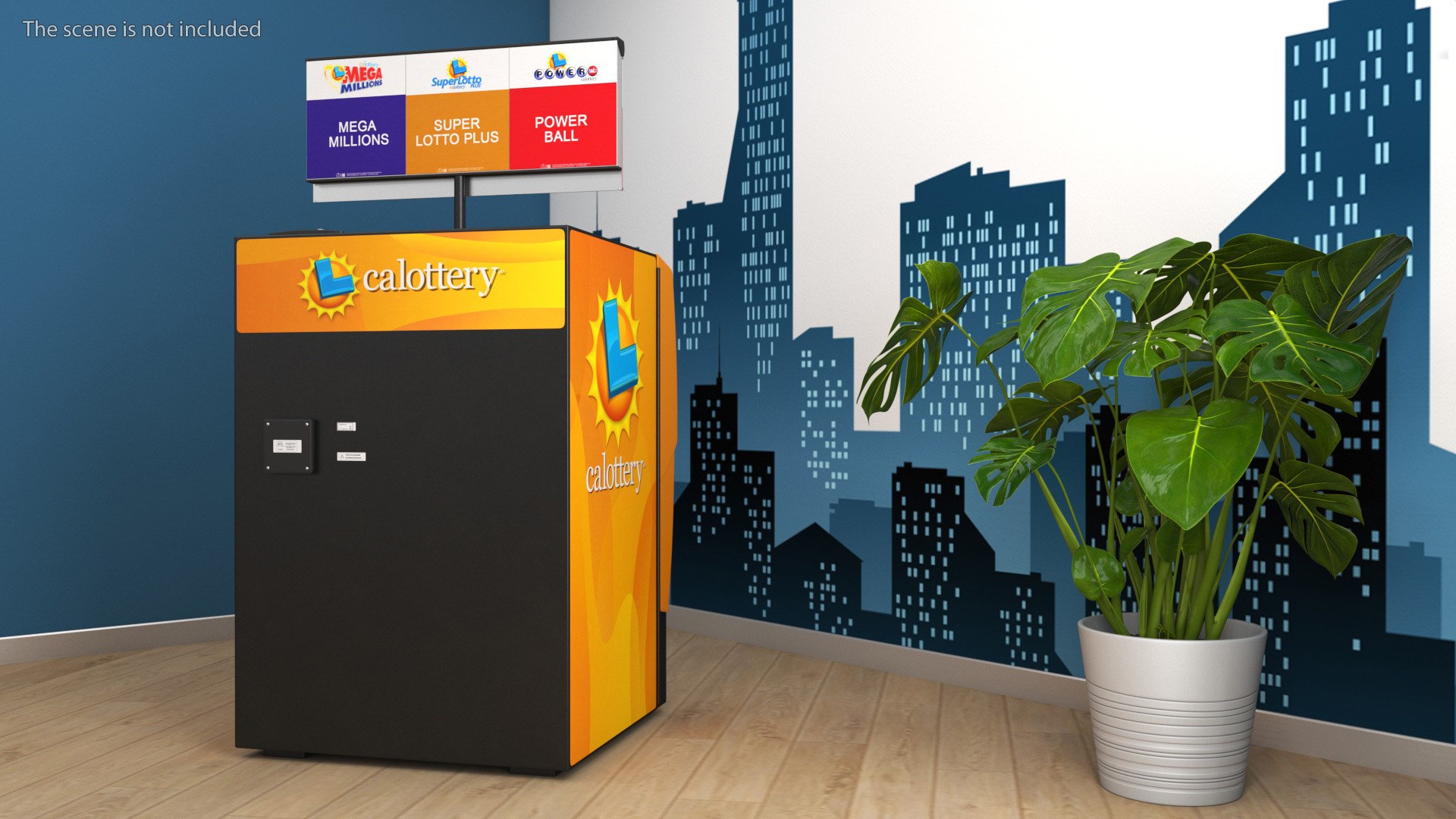 3D Calottery Lottery Machine - TurboSquid 2041080