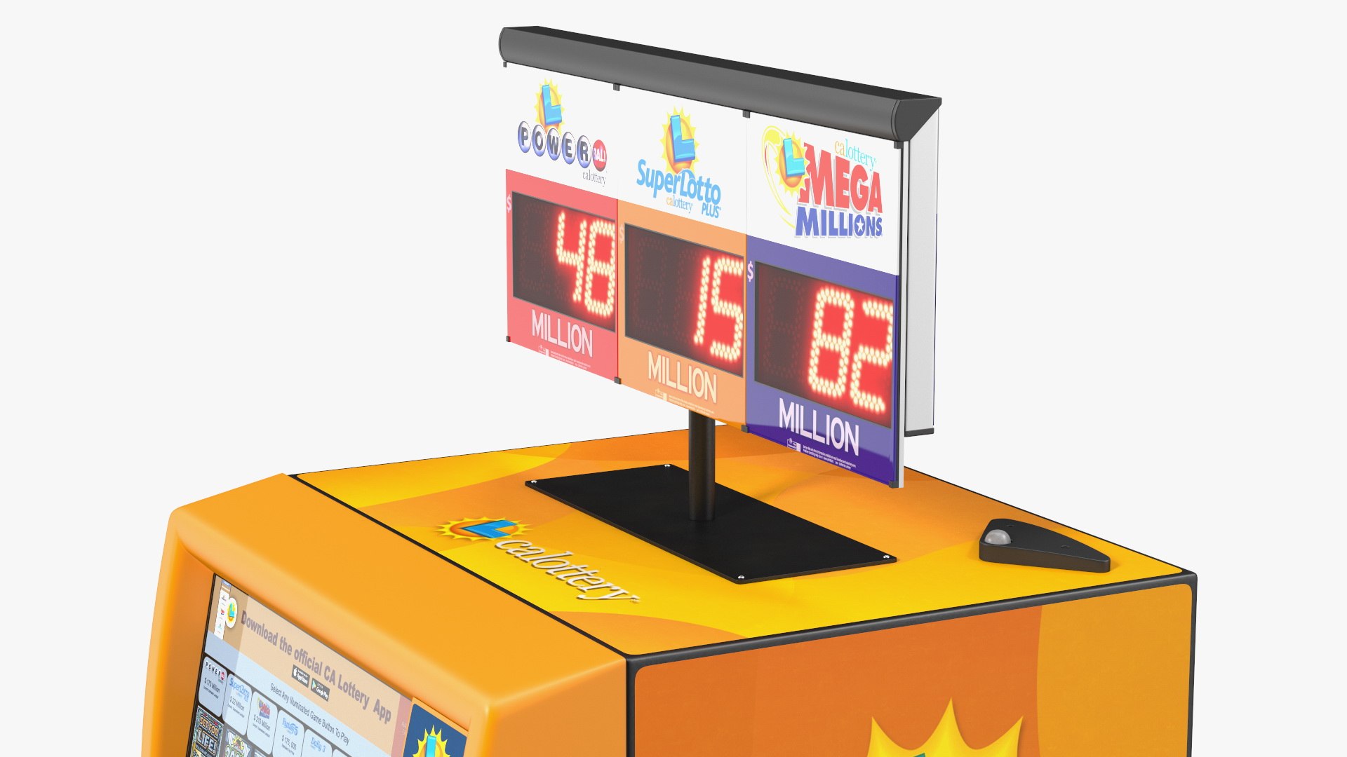 3D Calottery Lottery Machine - TurboSquid 2041080