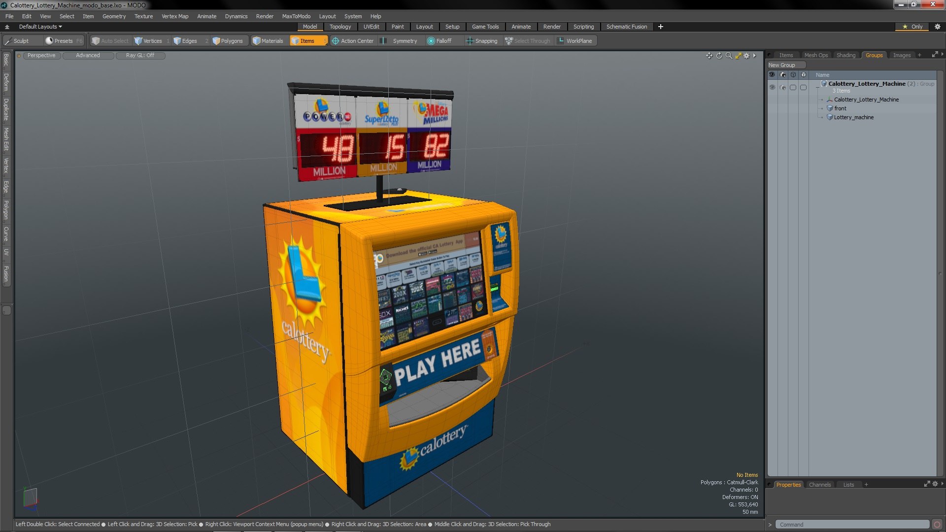 3D Calottery Lottery Machine - TurboSquid 2041080