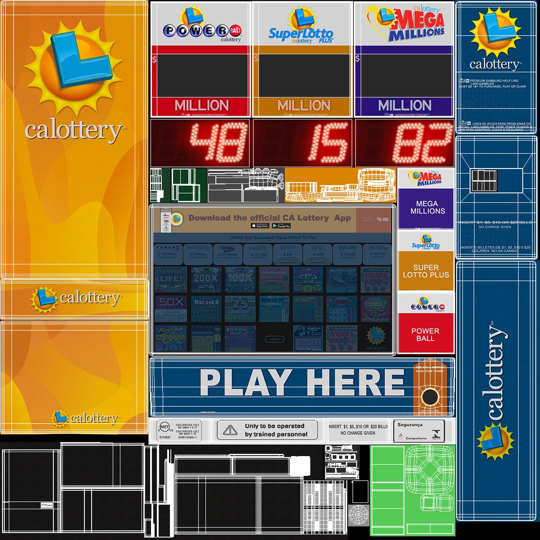 3D Calottery Lottery Machine - TurboSquid 2041080