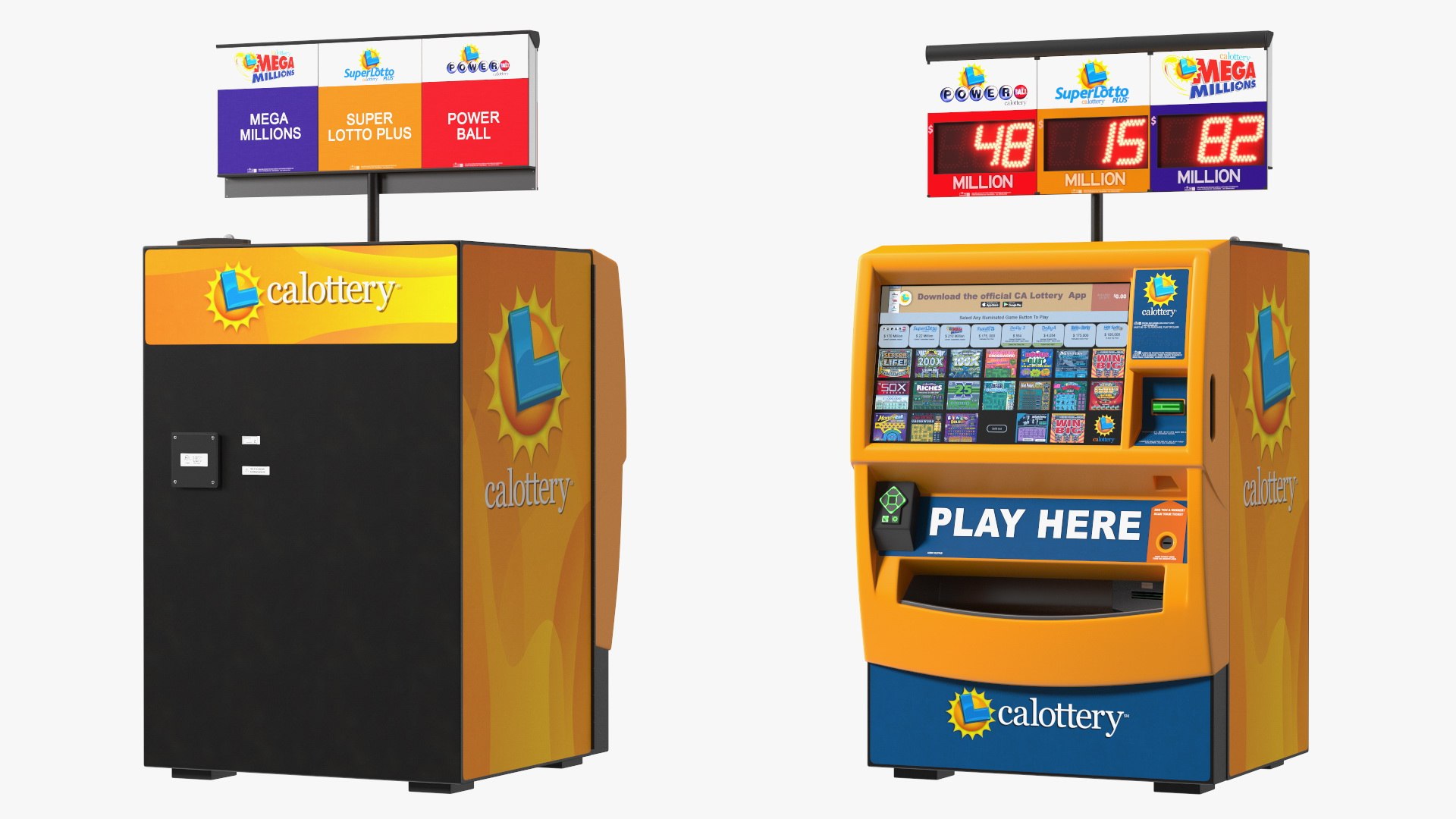 3D Calottery Lottery Machine - TurboSquid 2041080