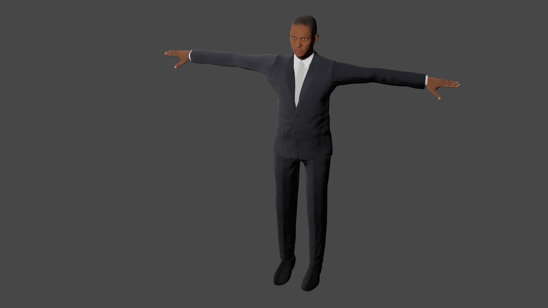 Man In Suit With Rig And Animations 3D - TurboSquid 2282510