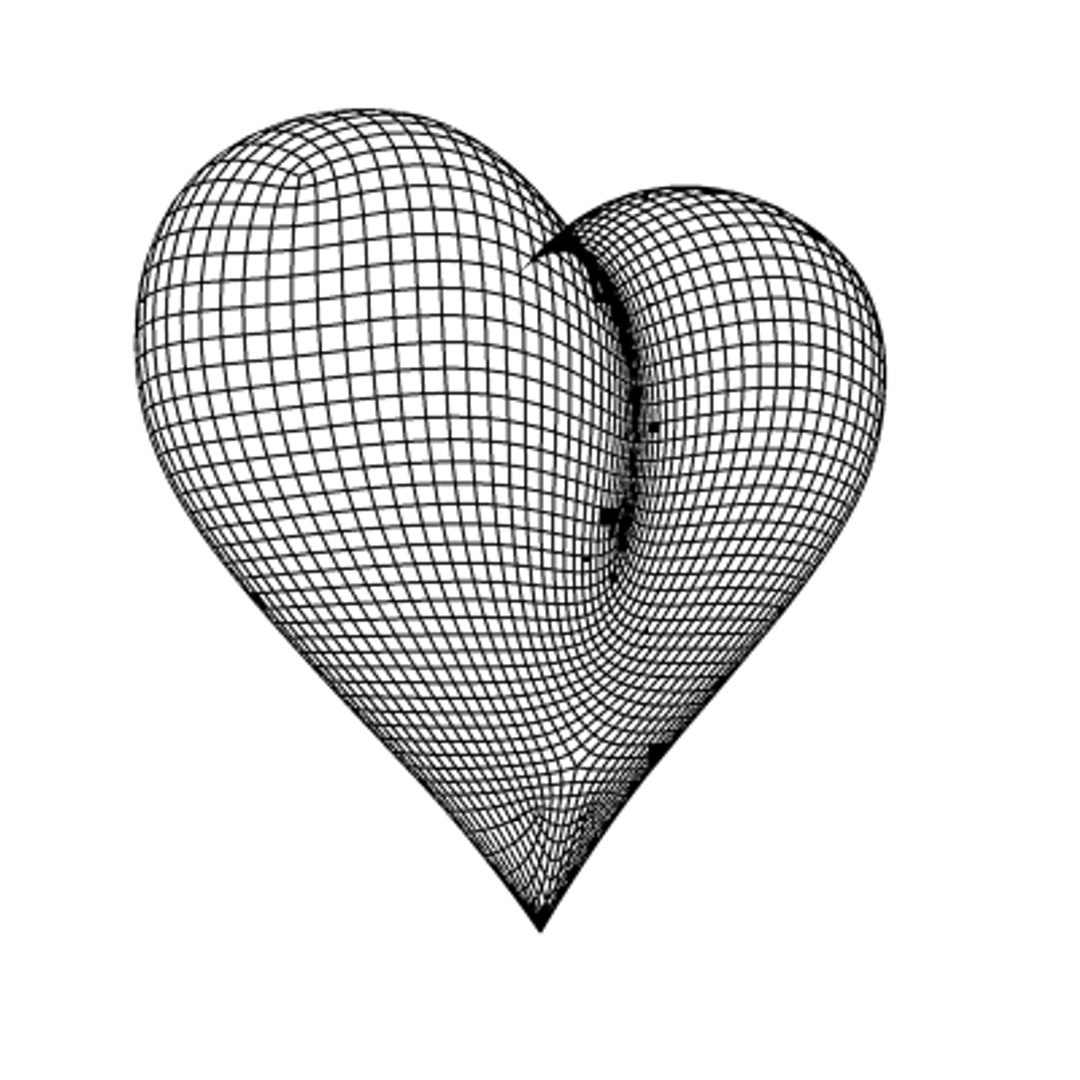 3d Cartoon Heart Exploding