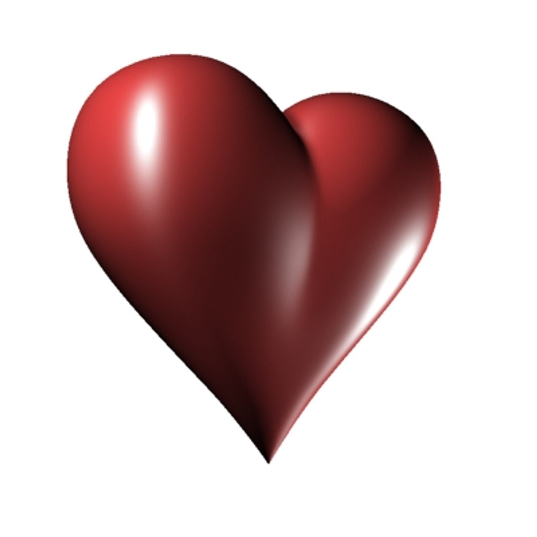 3d Cartoon Heart Exploding