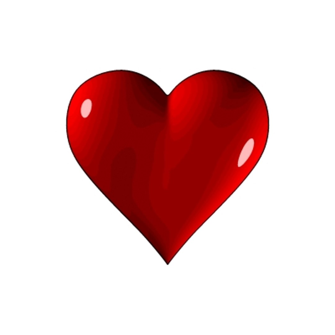 3d Cartoon Heart Exploding