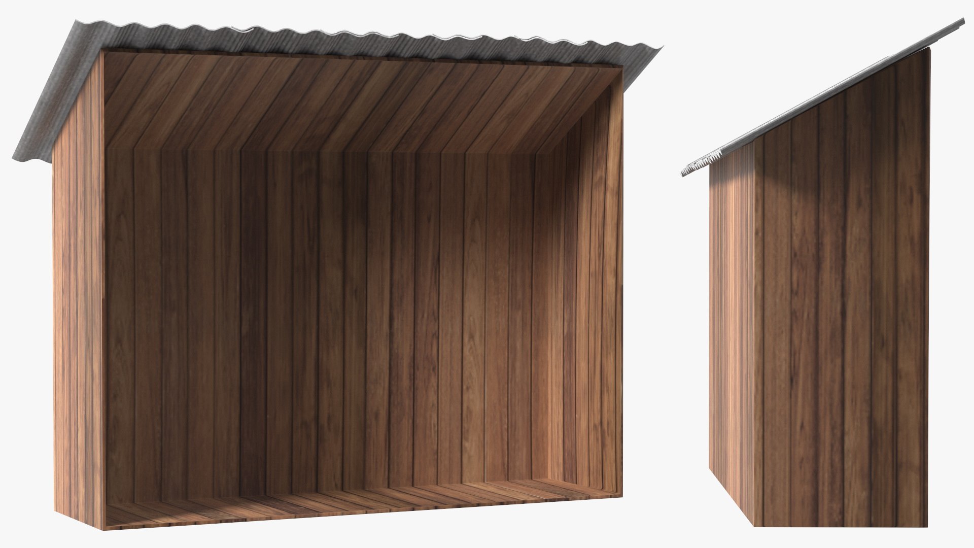 Old Wooden Shed 3D - TurboSquid 1988230