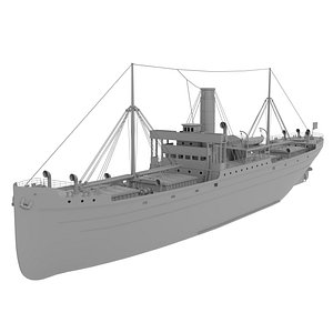 Generic Steam Ship Model - TurboSquid 1545164