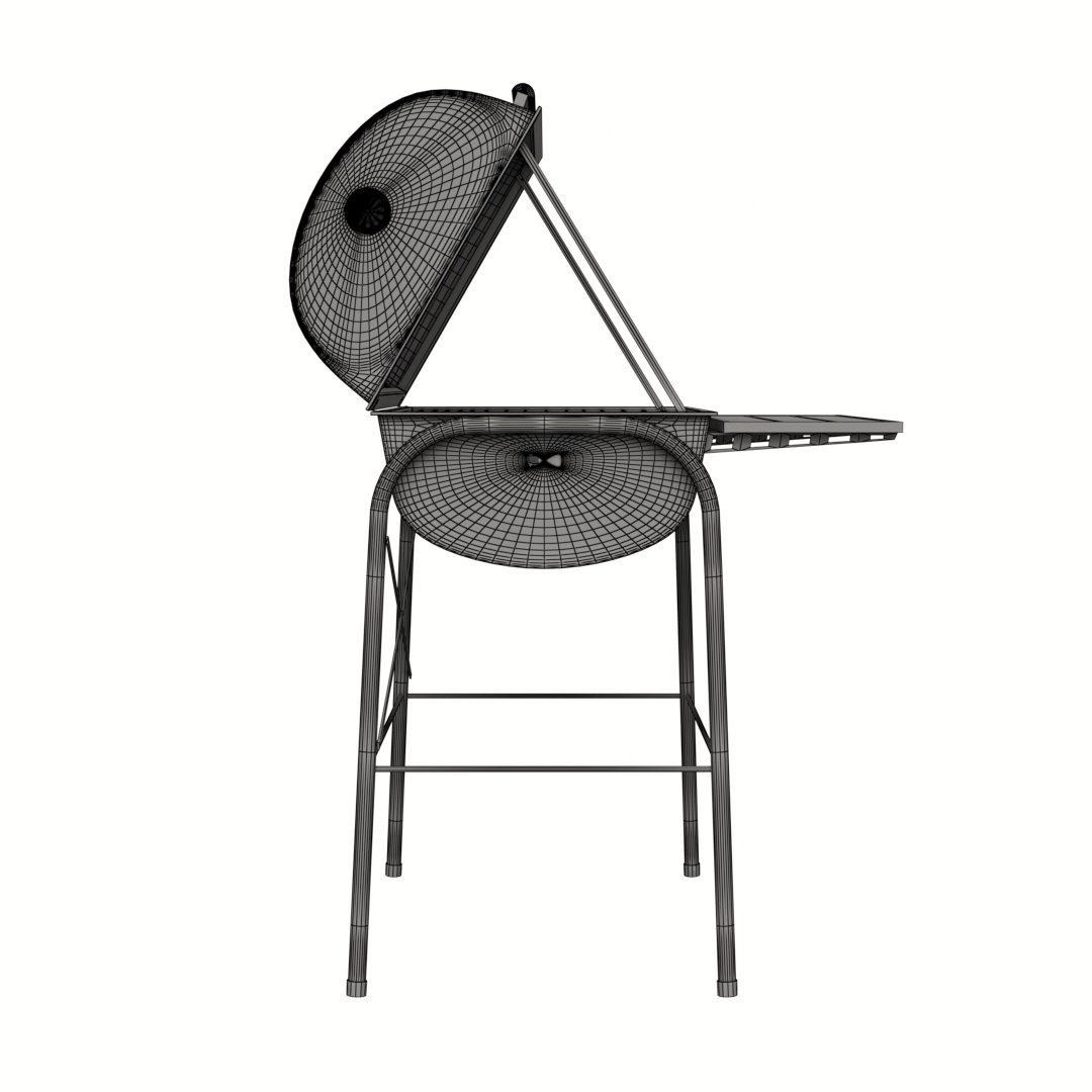 3D Charcoal Grill - TurboSquid 1550218