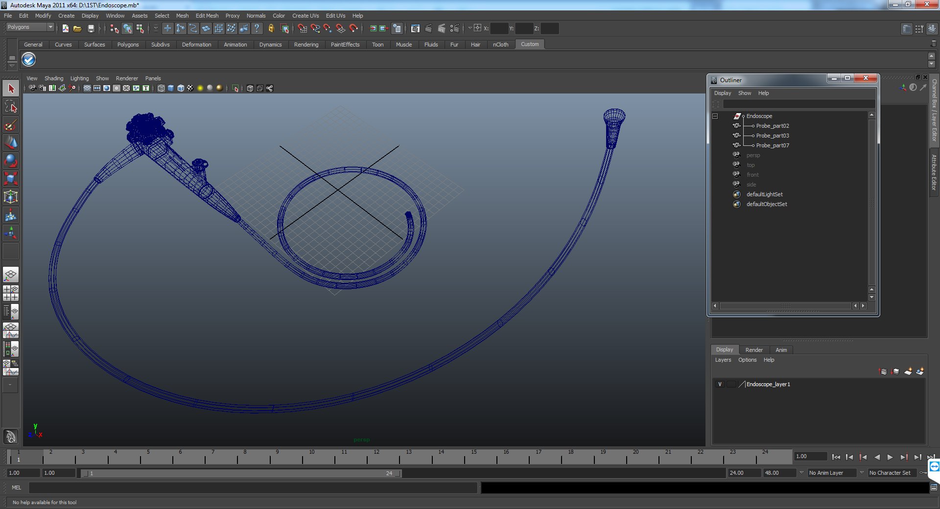 Endoscope 3D - TurboSquid 1245188