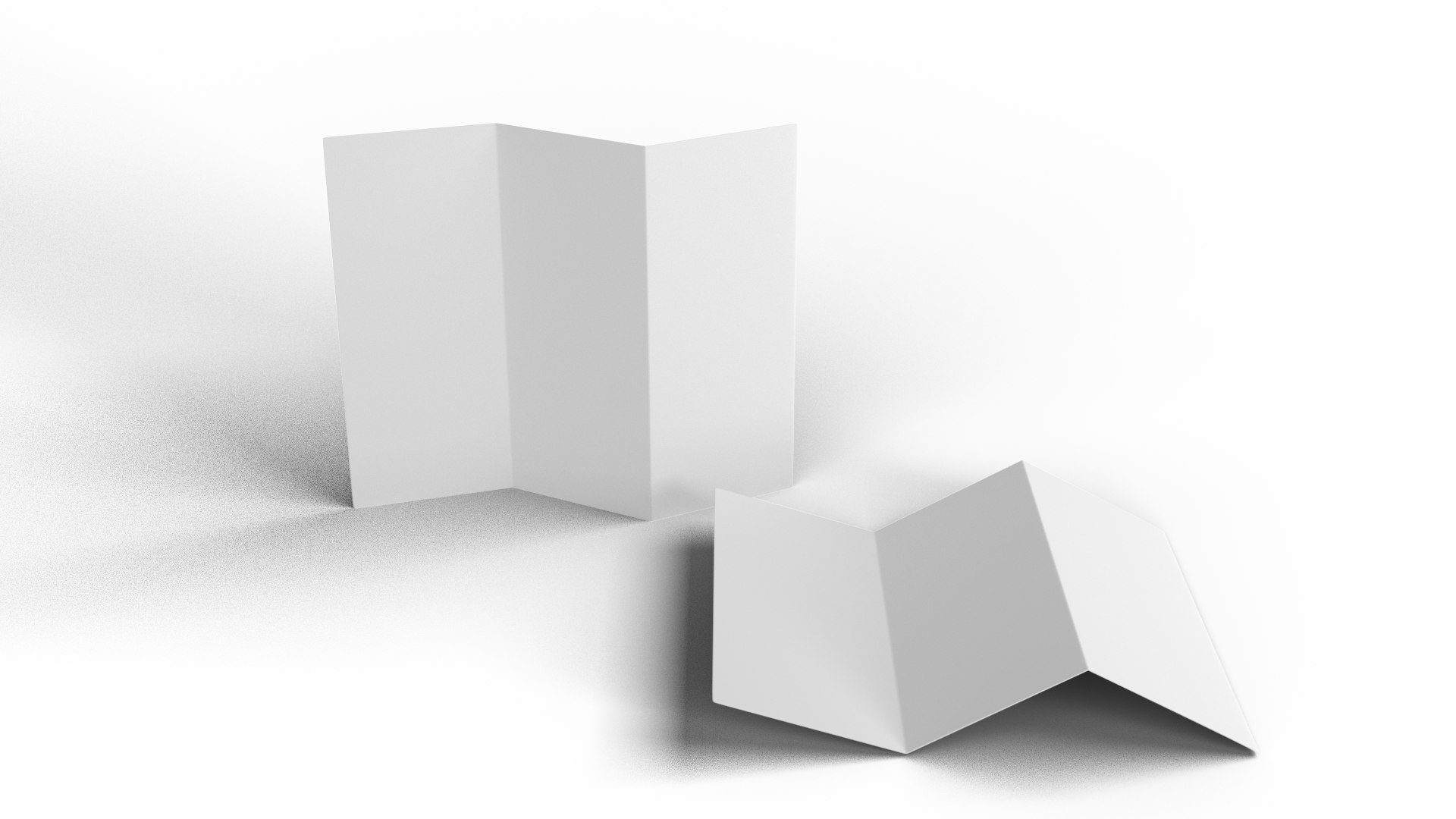 3D Folded Leaflet - TurboSquid 1522112