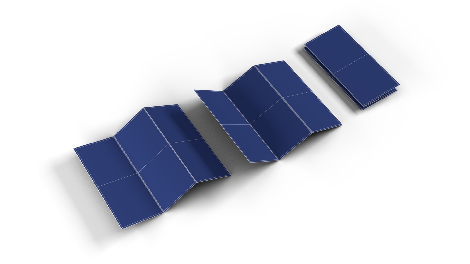 3D Folded Leaflet - TurboSquid 1522112