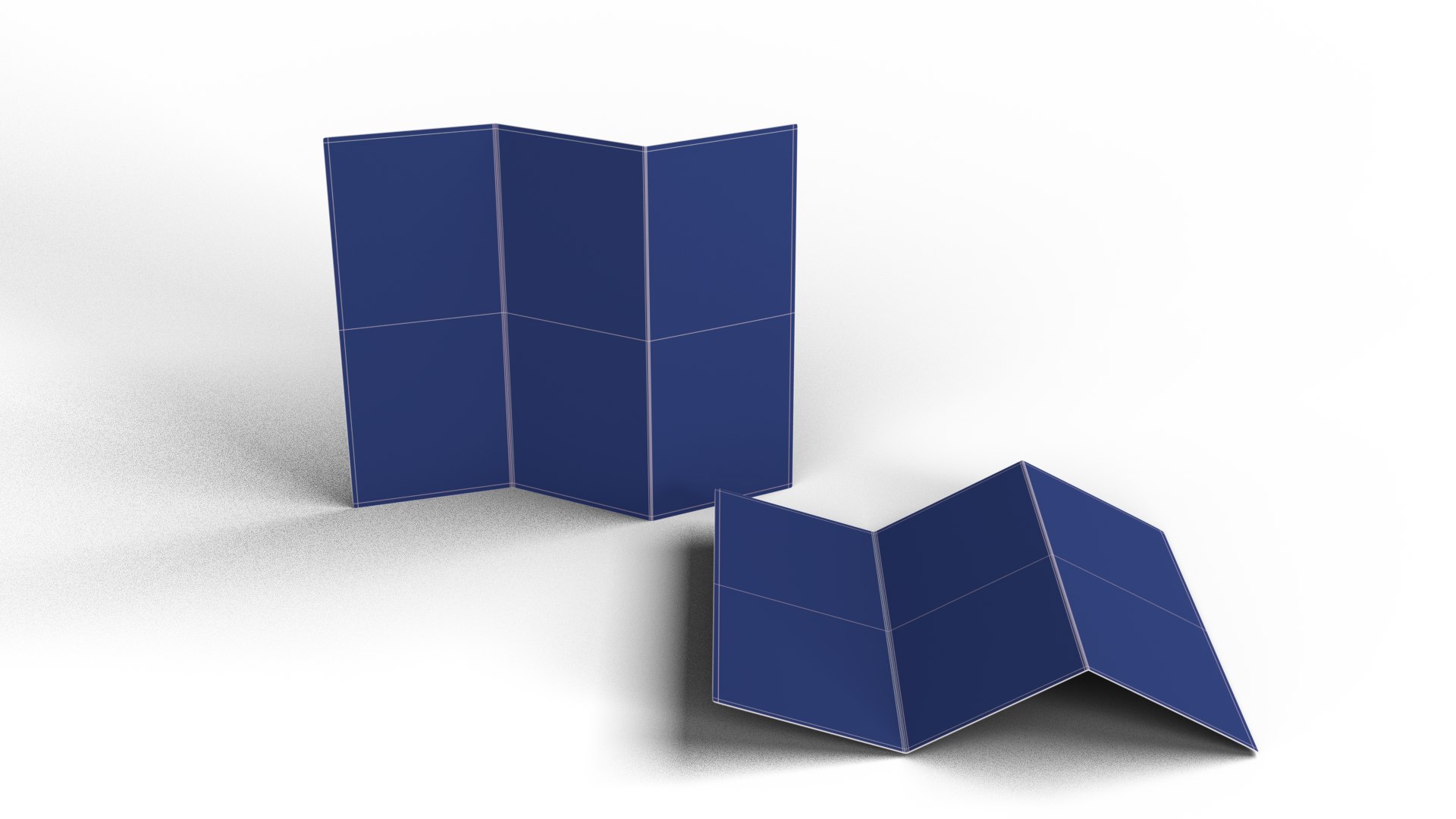 3D Folded Leaflet - TurboSquid 1522112