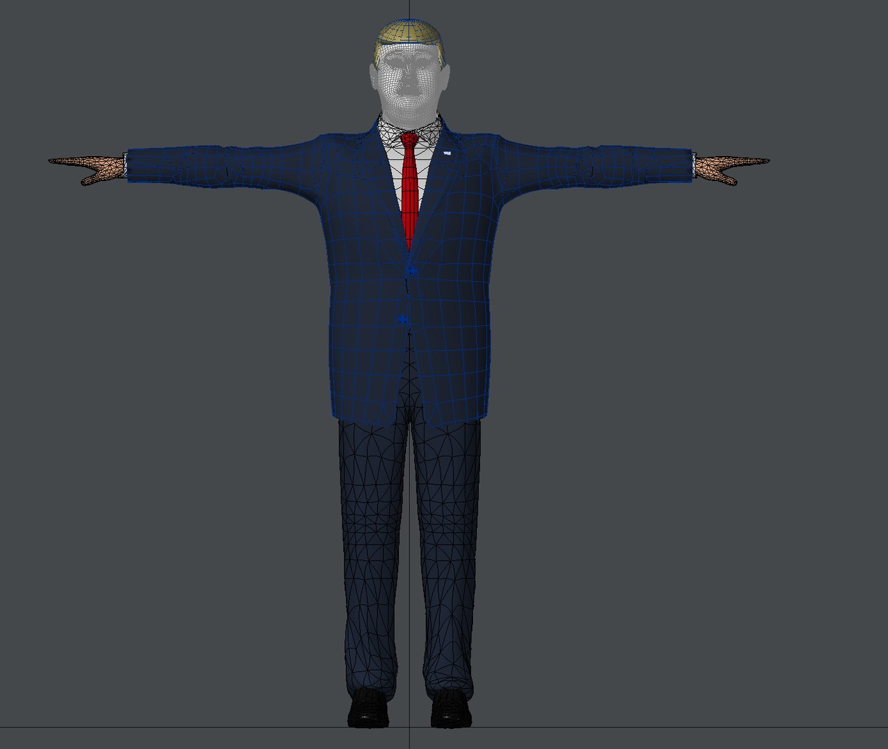 President Trump 3d Lwo