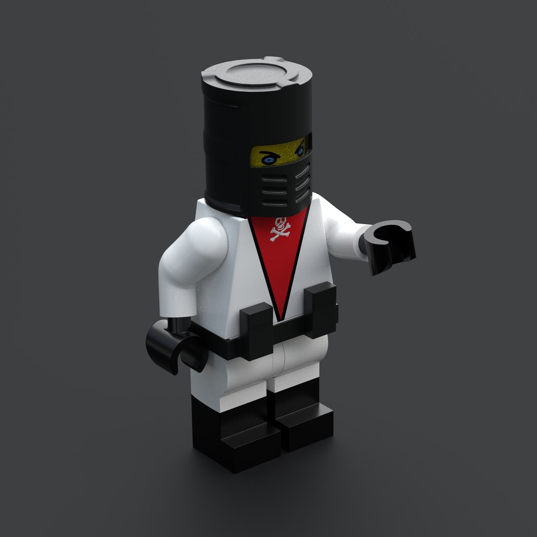 3d Action Force Blender Model