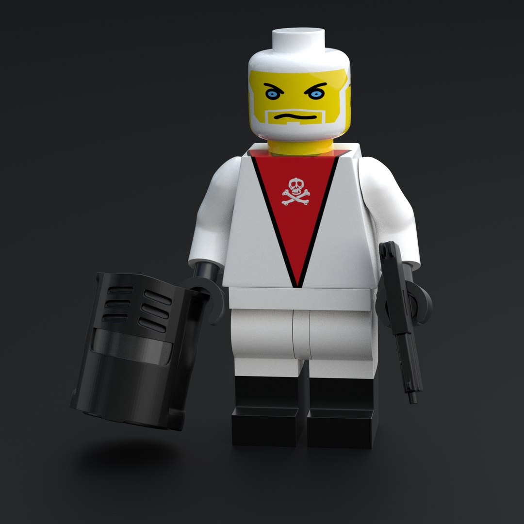 3d Action Force Blender Model