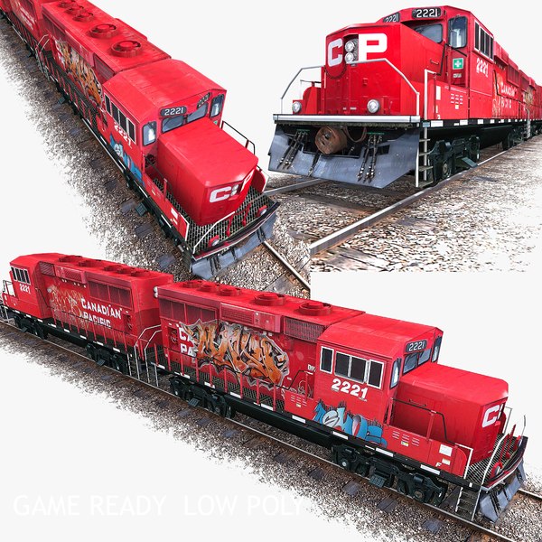 Canadian Pacific 3D Models for Download | TurboSquid